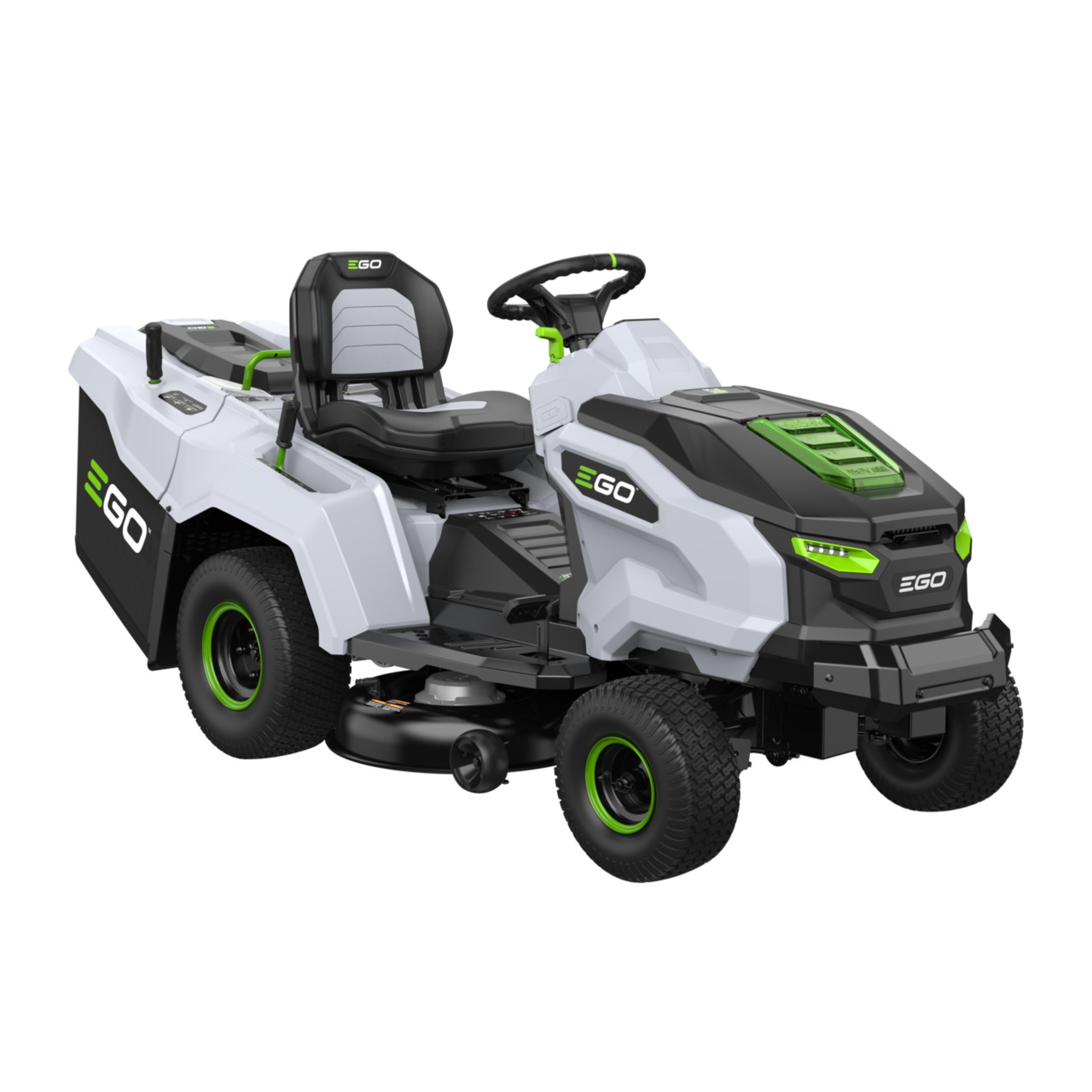 EGO TR3800E-B 98CM RIDE-ON COLLECTION TRACTOR MOWER - Hawkins Groundcare